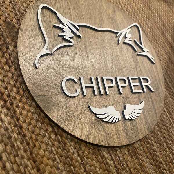 Custom Dog Name Sign - Dog Decor - Kennel Sign- Modern Dog Decor - Boho ...