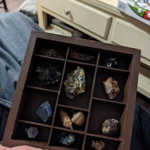 Wooden Curiosity Cabinet Printer Tray Letterbox Display, Rock Display ...