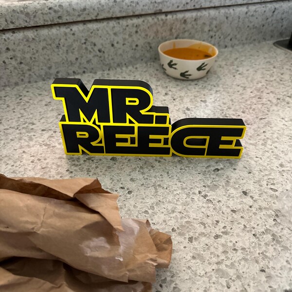 Personalized Teacher Name Plate, Teacher Name Sign, Back to School ...