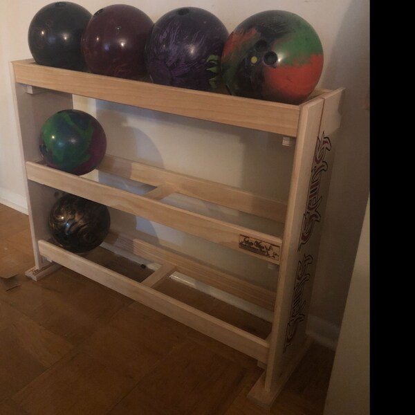 Bowling Ball Racks - Etsy