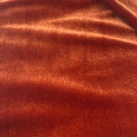 RUST VELVET Stretch Velvet Polyester Stretch Velvet Fabric by the Yard ...