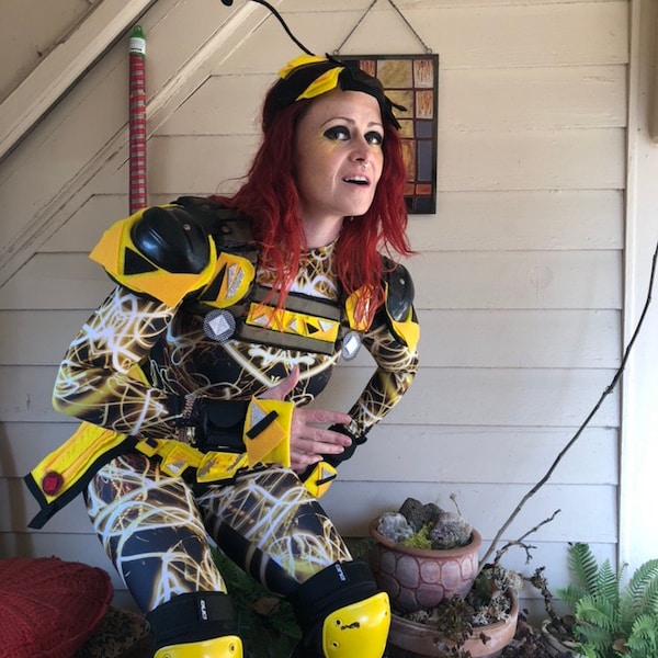 Yellow Rave Catsuit, Neon Catsuit, Adult Costume, Festival Catsuit ...