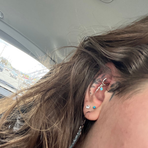 Helix, Helix Earring, Helix Hoop, Helix Piercing, Helix Jewelry, Helix ...