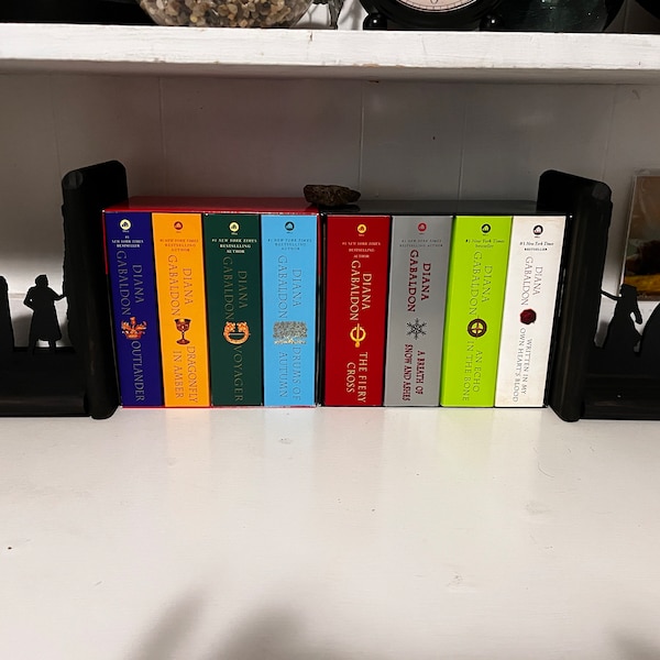 Outlander Bookends/outlander Gift/scotland/book Shelf/craigh Na Dun ...