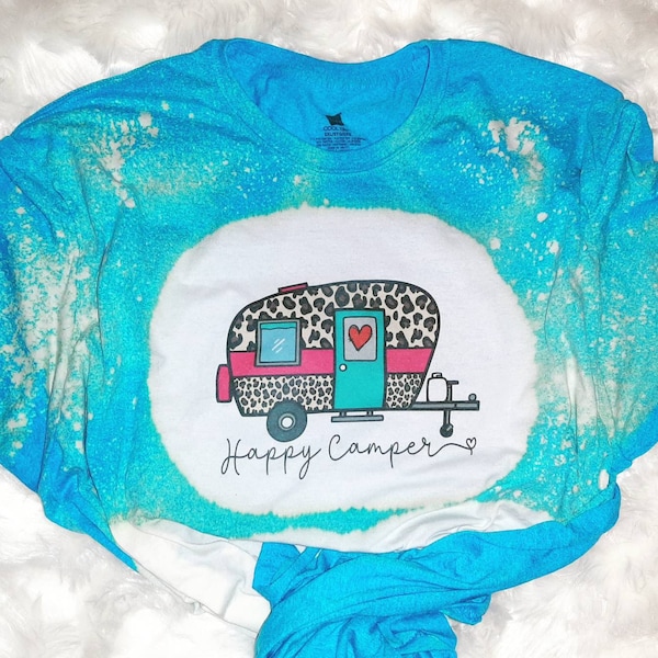 Happy Camper Png, Camping Png, Leopard Camping Sublimation Design ...