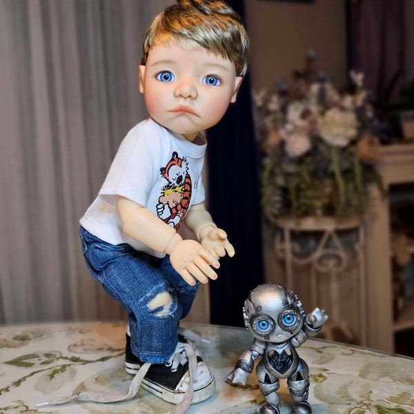 Steampunks: A Robot 3D Resin Printed BJD - Etsy