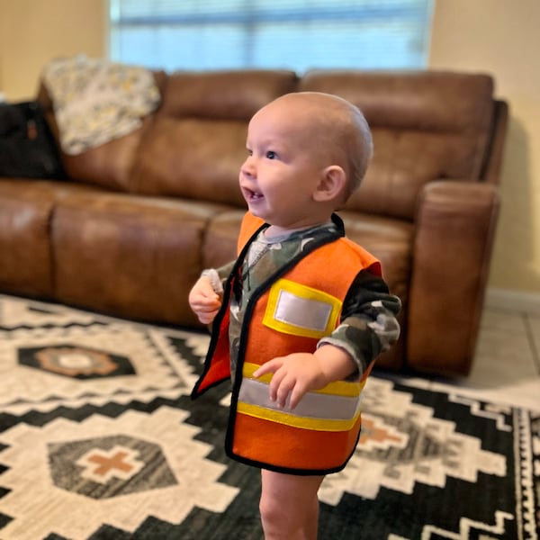 Construction Worker, Construction Costume, Construction Vest for Kids ...