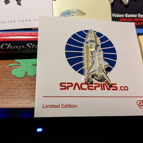 Artemis 1 Space Launch System SLS Rocket Enamel Pin Lapel Brooch NASA Scientist / Astronaut ...