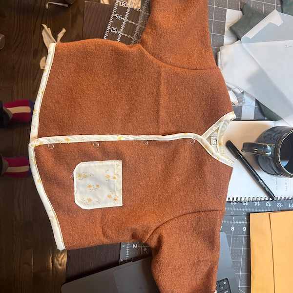 Baby Teddy Jacket | Autumn Winter Kids Jacket | Fleece Jacket | PDF ...
