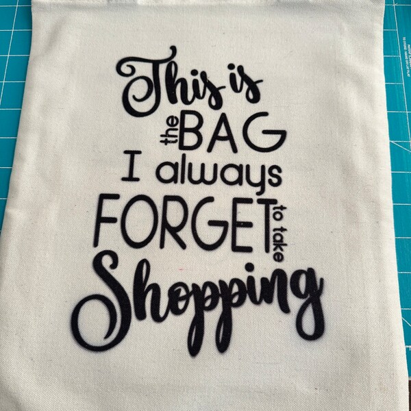 Reusable Shopping Bag SVG - Etsy