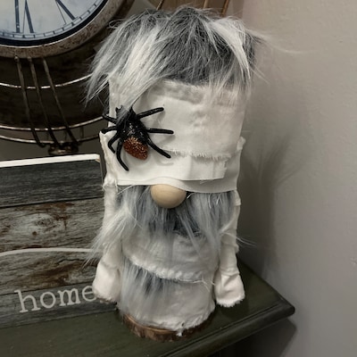 Halloween Gnome, Ghost Gnome, Halloween Decor, Scary Gnome,spider Gnome ...