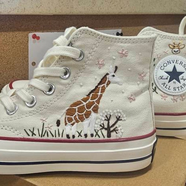 Customized Converse Embroidered Shoes Converse Chuck Taylor 1970s ...