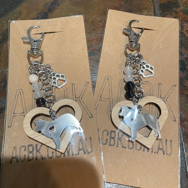 Cavoodle Dog Bamboo Wood Christmas Ornament, Cavapoo Dog Face Tree ...