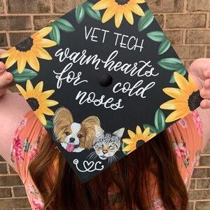 Custom Graduation Cap Hand-painted Graduation Cap - Etsy