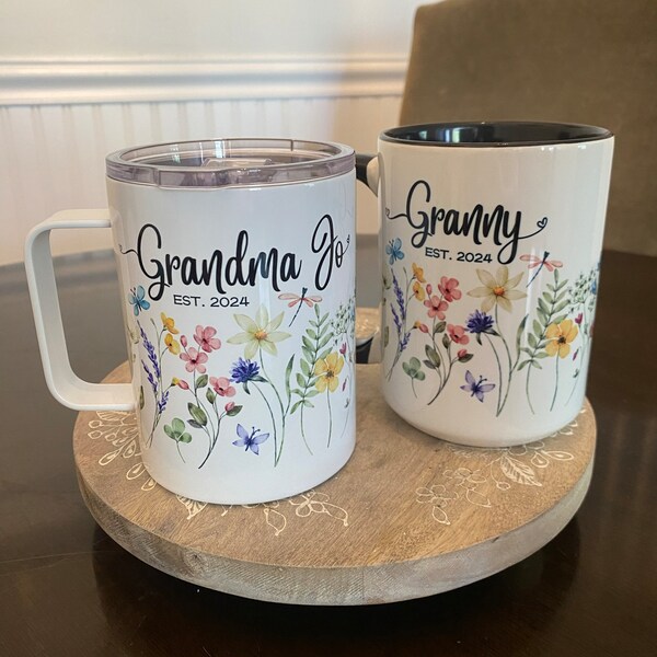 Custom Pop up Camp Mug Personalize BIG POP-UP Camper Mug, Custom Camp ...