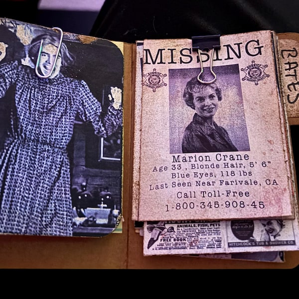 Vintage Style Criminal Case Files Horror Movie Files for Junk Journal ...