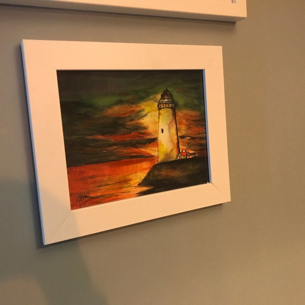 Cape Cod Painting Original Art Massachusetts Landscape Beach Huts Oil ...