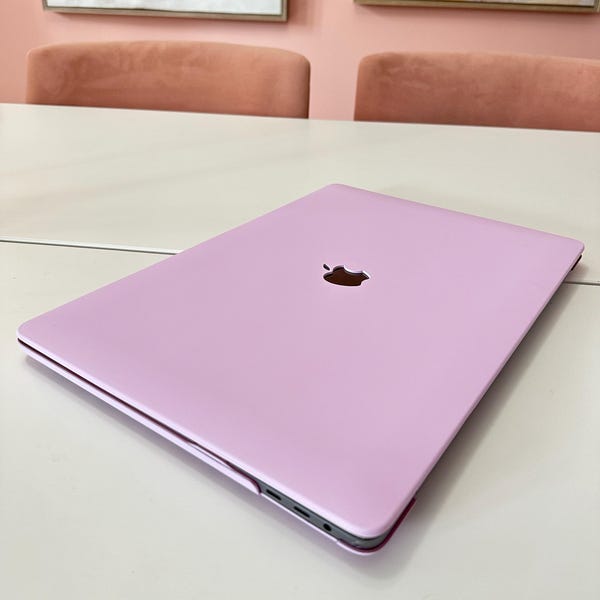 Paris Pink MacBook Shell Case Decal Cover for New MacBook M1 Pro 14 M1 ...