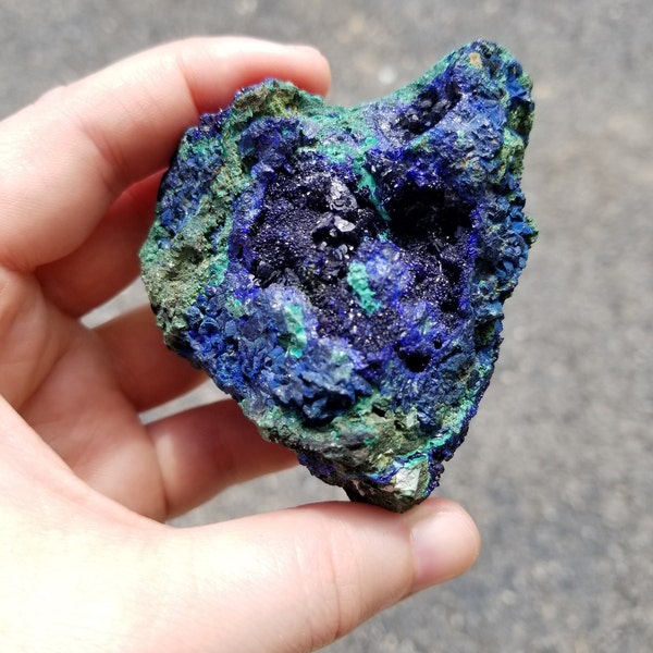 Raw Azurite Crystal - Azurite Malachite Stone - Raw Azurite Stone ...