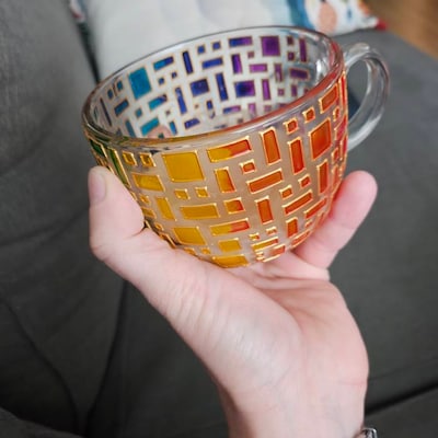 Galaxy Tea Cup and Saucer Set, Astrology Celestial Gift Starry Night ...