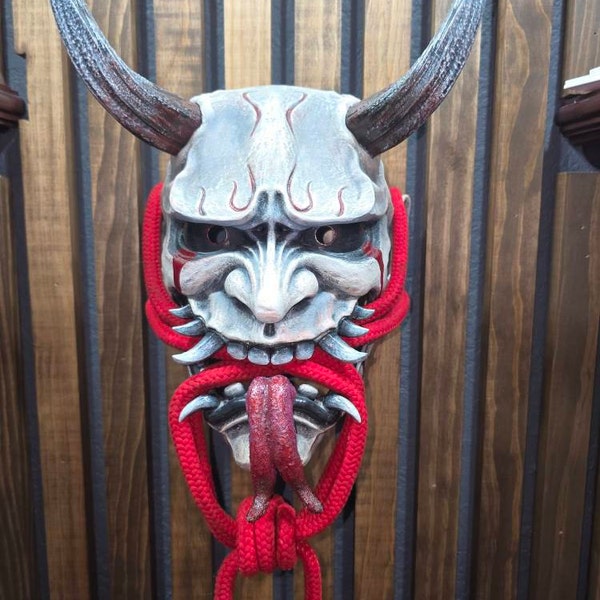 Japanese Oni Yokai Mask #2 “spectre”” - Etsy