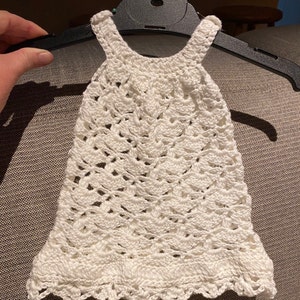 Crochet Dress PATTERN Chantilly Lace Sundress sizes up to | Etsy