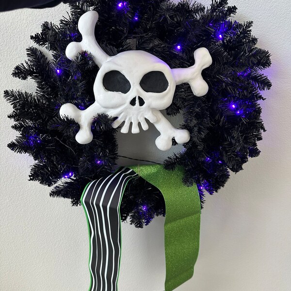 Haunted Mansion Holiday Squiggly Stripe Ribbon - Etsy