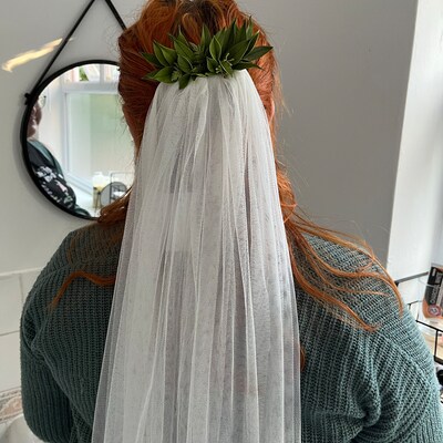 Green Leaf Hair Pins Greenery Hair Piece Wedding Headpiece - Etsy