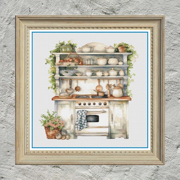 Cross Stitch Houses, Village Pattern, Cross Stitch Village, Holland ...