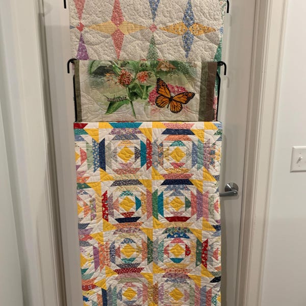 Cascades Are 2 Bars That Hang on the Original Quilt Keeper (SOLD ...