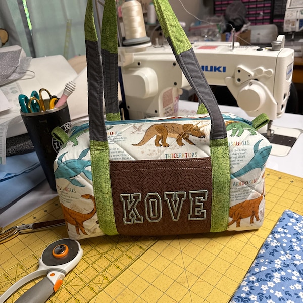 Easy Duffle Bag - Digital Sewing Pattern (PDF), Video Tutorial Included ...