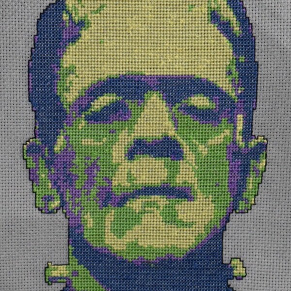 Frankenstein Cross-stitch Pattern Instant Download Pdf - Etsy