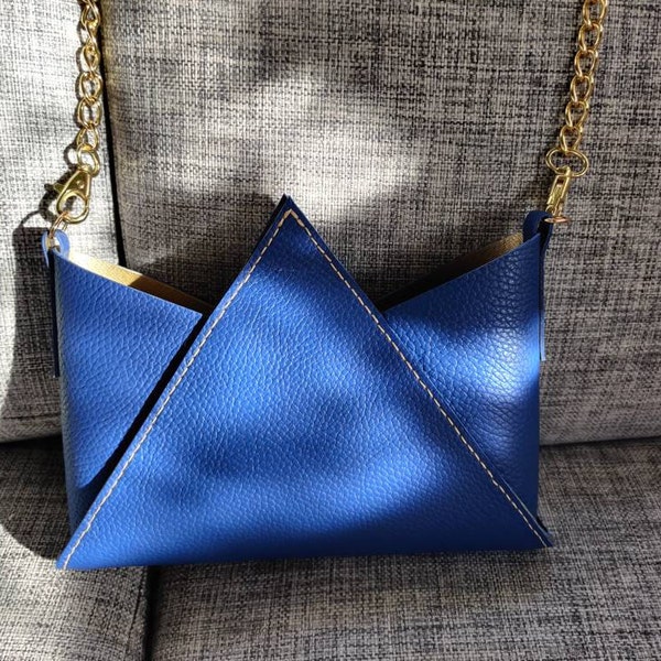 PDF Leather Pattern. RHOMBUS Leather Bag Pattern With Video - Etsy
