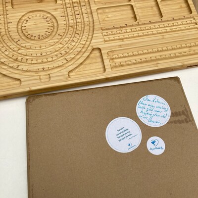 Wooden Mala Bead Design Board and Wooden Bracelet Bead Board as a ...