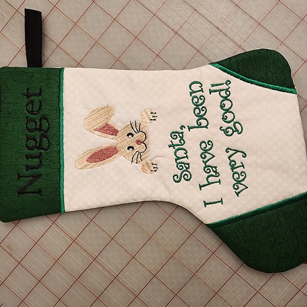 Rabbit Embroidery Design, Cute Bunny Machine Embroidery Designs, White ...