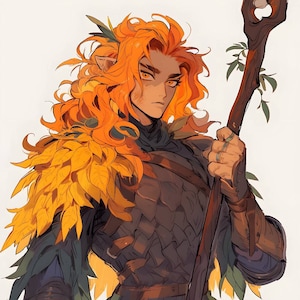 Custom Dnd Portrait Anime Styled Dnd Characters for Tabletop Gaming AI ...