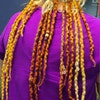 Dark Sprite Half Set of Wool Dreadlocks - Etsy