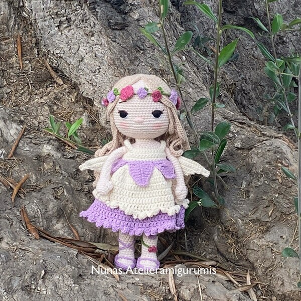 Fairy Girl Lila English Pattern - Etsy