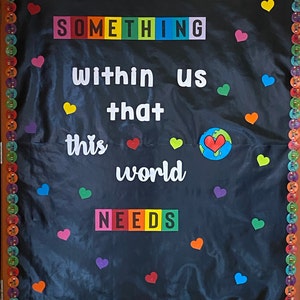 The Future of the World Bulletin Board Letters Classroom - Etsy