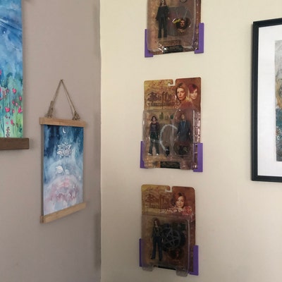 Boxed Action Figure Wall Display Stand Figure Wall Mount Action Figure ...