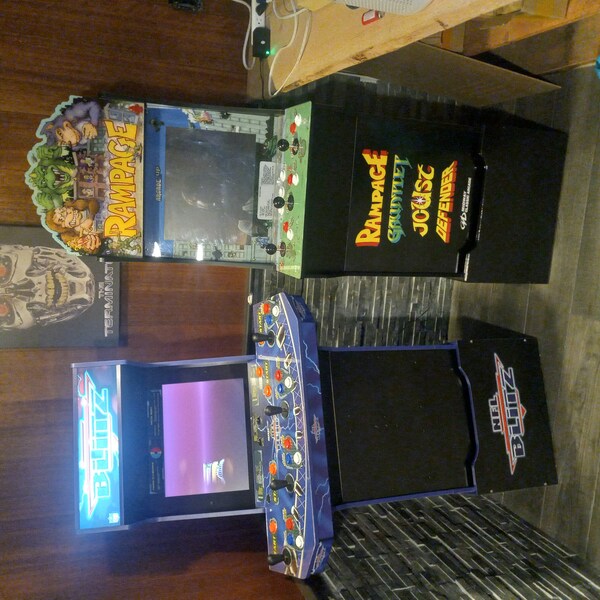 Arcade 1up Rampage Marquee Topper. - Etsy