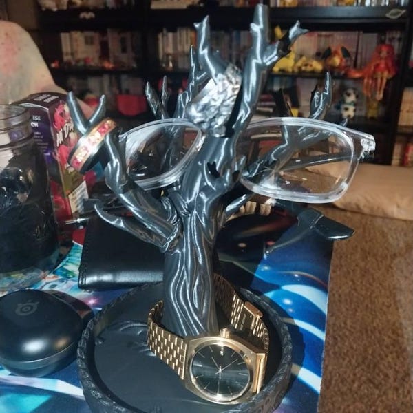 Jewelry Tree Holder - Fantasy - Storage - 3D Printed - Unique - Etsy
