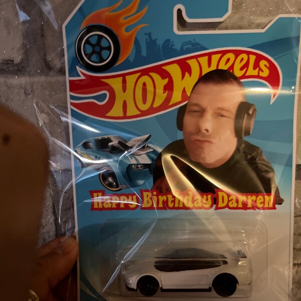 Personalised Hot Wheels Gift | Hot Wheels Party Decorations | Custom ...