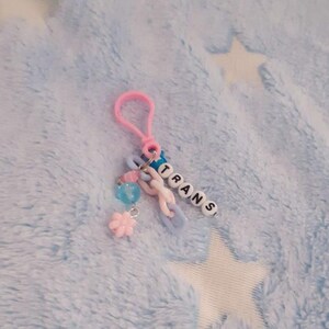 Pride Keychain Rainbow Keychain Trans Keychain Bi Keychain - Etsy