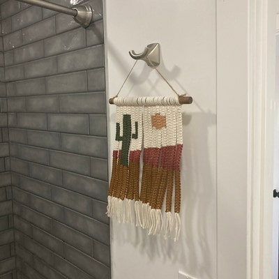 Macrame Horseshoe Wall Hanging, multiple Color Options,western Wall ...