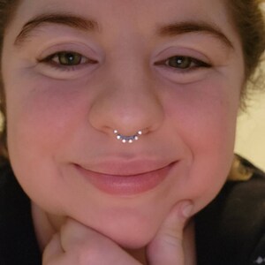 14k Solid Gold Rook Piercingdaithinternally Threaded Curved | Etsy