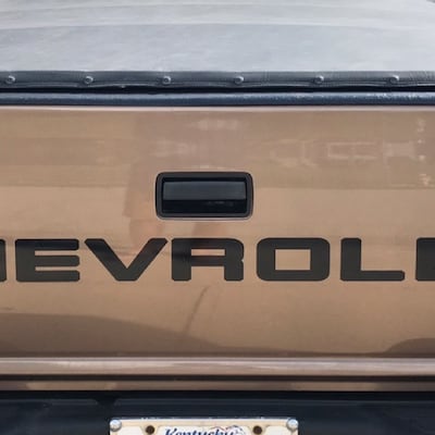 Chevrolet S-10 Chevy S10 Tailgate Decal / Sticker your Choice of Color ...