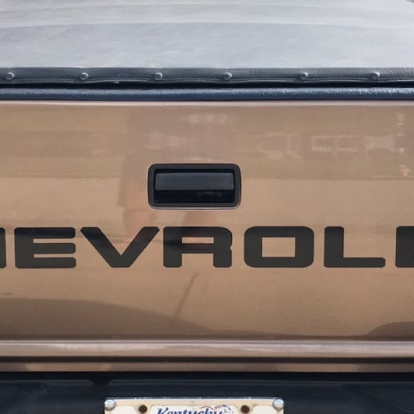 Chevrolet S-10 Chevy S10 Tailgate Decal / Sticker +your Choice of Color ...