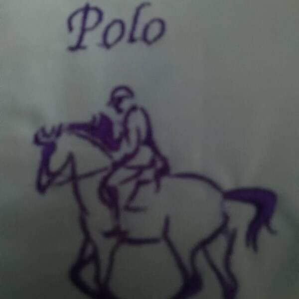 Polo Rider - Machine Embroidery Design - Etsy