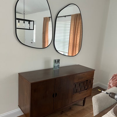 Irregular Italian Wall Mirror Asymmetrical Unique Mirror - Etsy